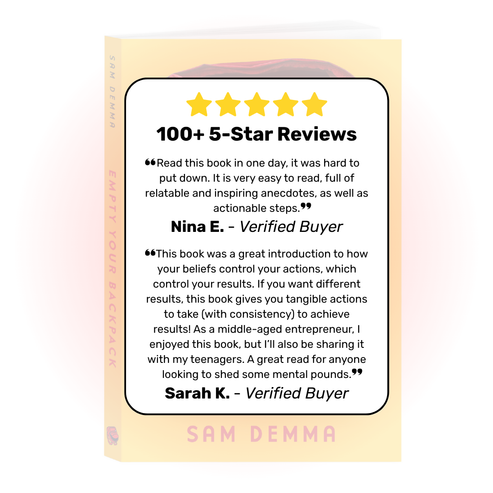 Empty Your Backpack Book by Sam Demma – Sam Demma Official Store